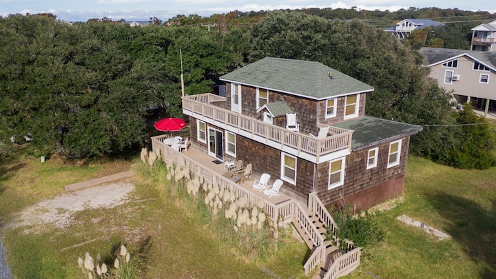 Vintage Duck Beach Cottage Retreat - Duck, NC