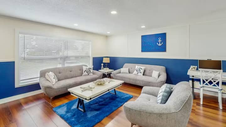 Family‑friendly House W/ Fire Pit & Patio! - Cocoa, FL