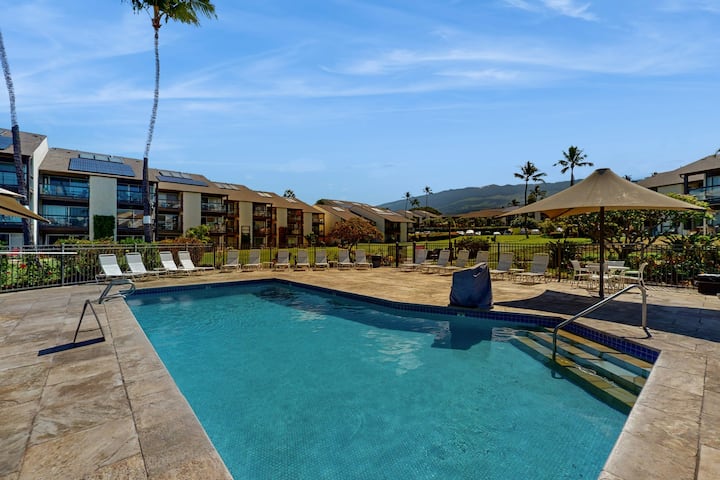 Hale Kamaole 106: 1br Oceanview | Pool - Maui