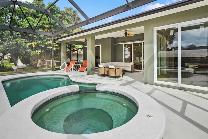 New! Longboat Oasis Heated Saltwater Pool And Spa! - Naples, FL