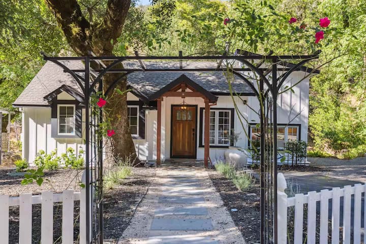 Backyard Creek | Near State Park | Modern Organic - St. Helena, CA