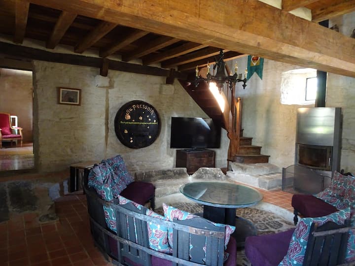 Manoir à Cotentin Avec Charme Historique - Portbail