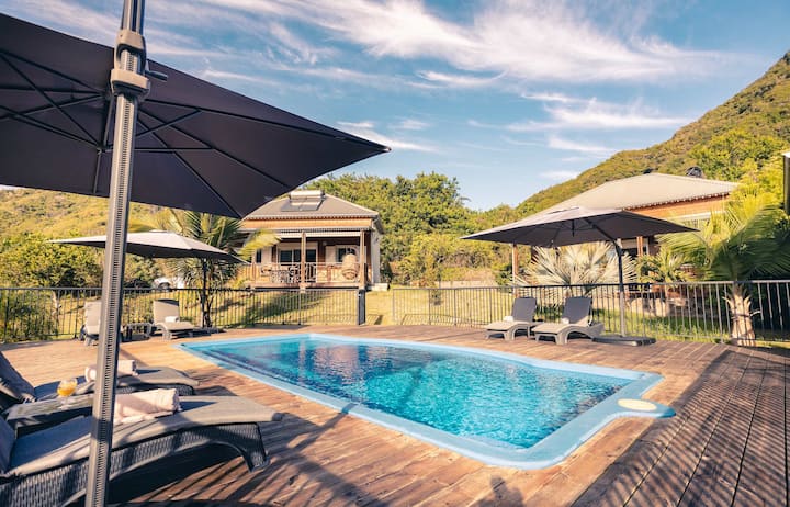 Kaz Goyavier 3* - Bungalow Piscine à L'entre-deux - Réunion