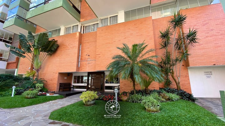 Apto Confortável Apenas 300m Do Mar | 6x Sem Juros - 托里斯