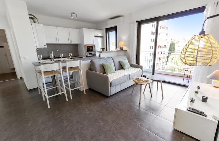 Le Galion - Hypercentre - Lumineux - Clim - Cagnes-sur-Mer