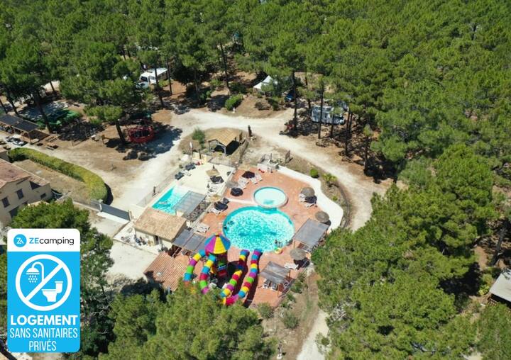 Zecamping 3* Tente 26m² Piscine - Bollène