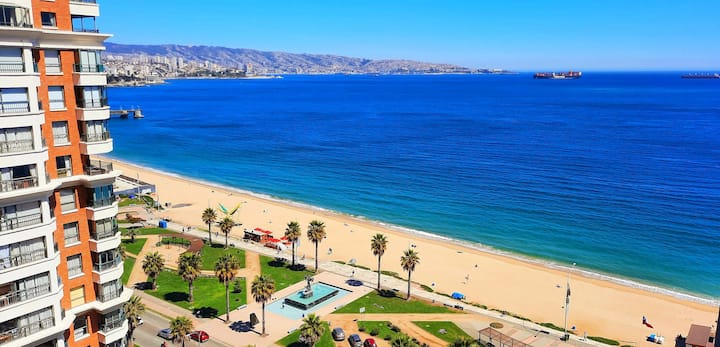 Rbk° Departamento Frente Al Mar Pasos Del Mall - Chili