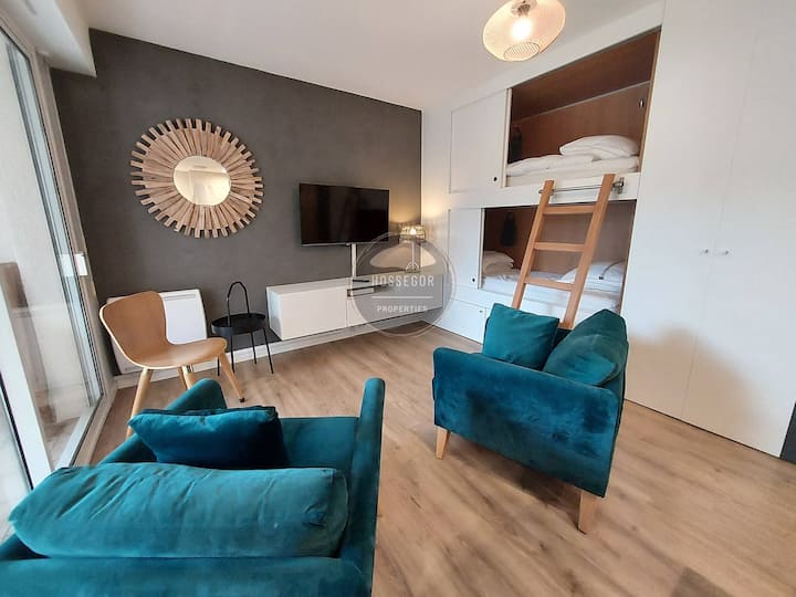 Appt Ermitage - Hossegor Centre - Terrasse - Park - Hossegor