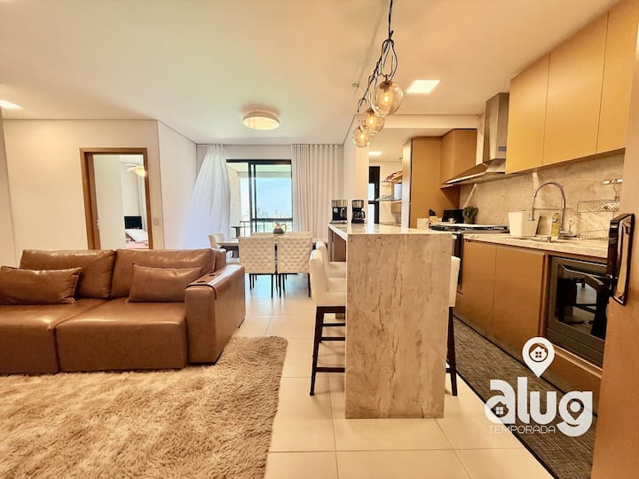 Piscina, Praia + Vista Mar | 10 Min Beto Carrero - Penha