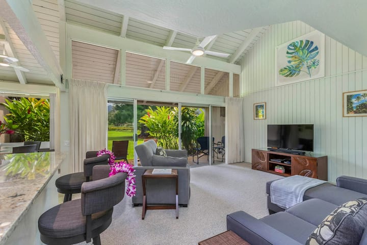 Classic 2br Mountainview | Patio | Pool - Hanalei