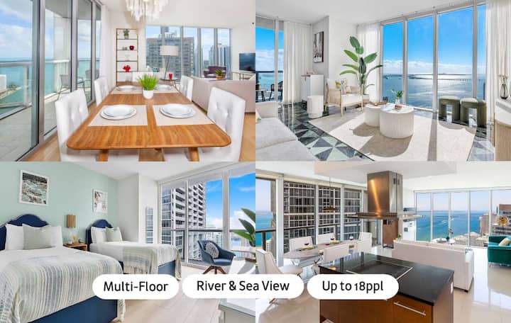 Perfect Group Stay: 6br/3 Kitchens /3 Living Rooms - Miami, FL