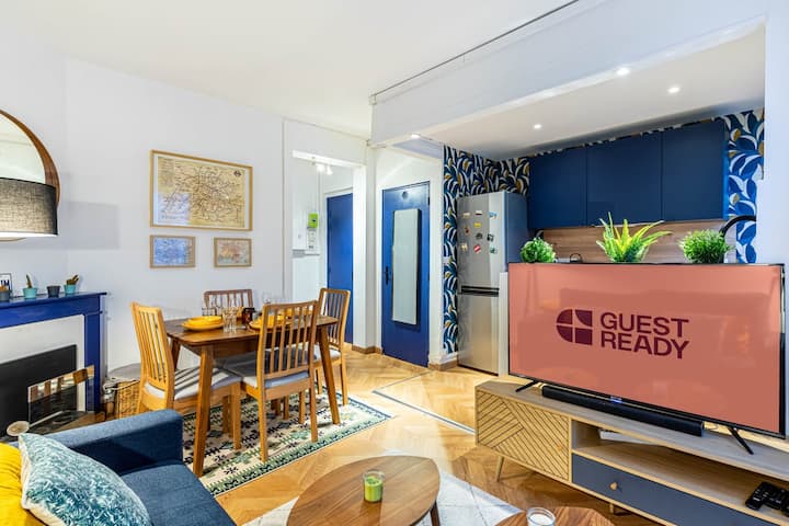 Guestready - Apt Coloré Pour 4- à 30 Min De Paris - Rosny-sous-Bois
