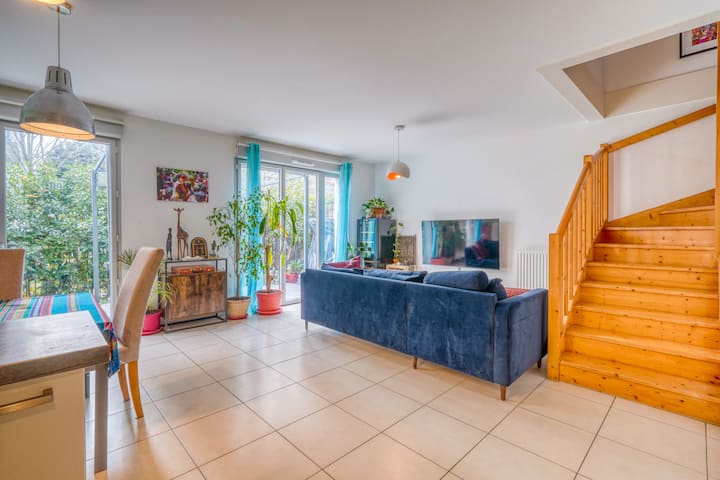 Maison Lumineuse, Idéale Pour Explorer Bordeaux - Cenon