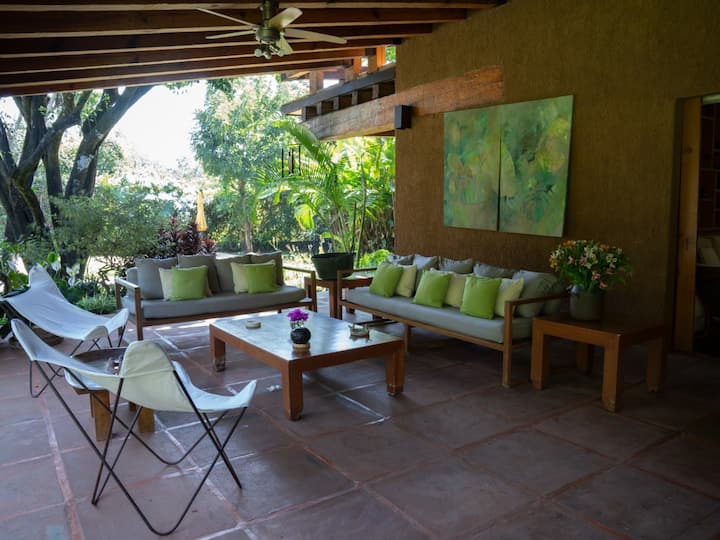 El Zapote House With Orchard And Pool In Malinalco - Malinalco