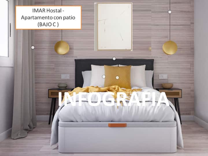 Imar Hostal - Apartamento Bajo C By Cadiz4renta - Cadix