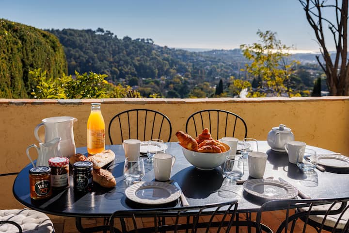 Villa Miradou – Vue Mer & Piscine - Vence