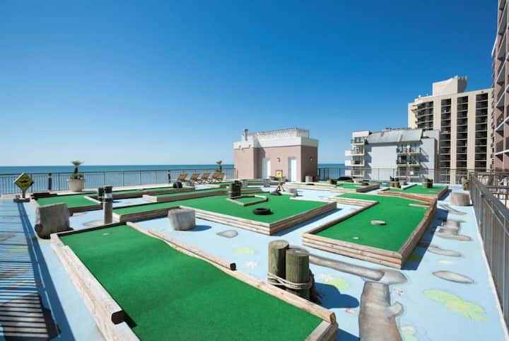 3 Family-friendly Ocean Retreat Spot Near Skywheel - Myrtle Beach, SC