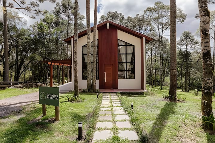 Linda Cabana Com Hidro, Lareira E Prox Ao Centro. - Urubici