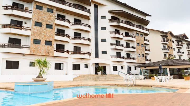 Apartamento Em Serra Negra Com Vista Da Montanha - Serra Negra