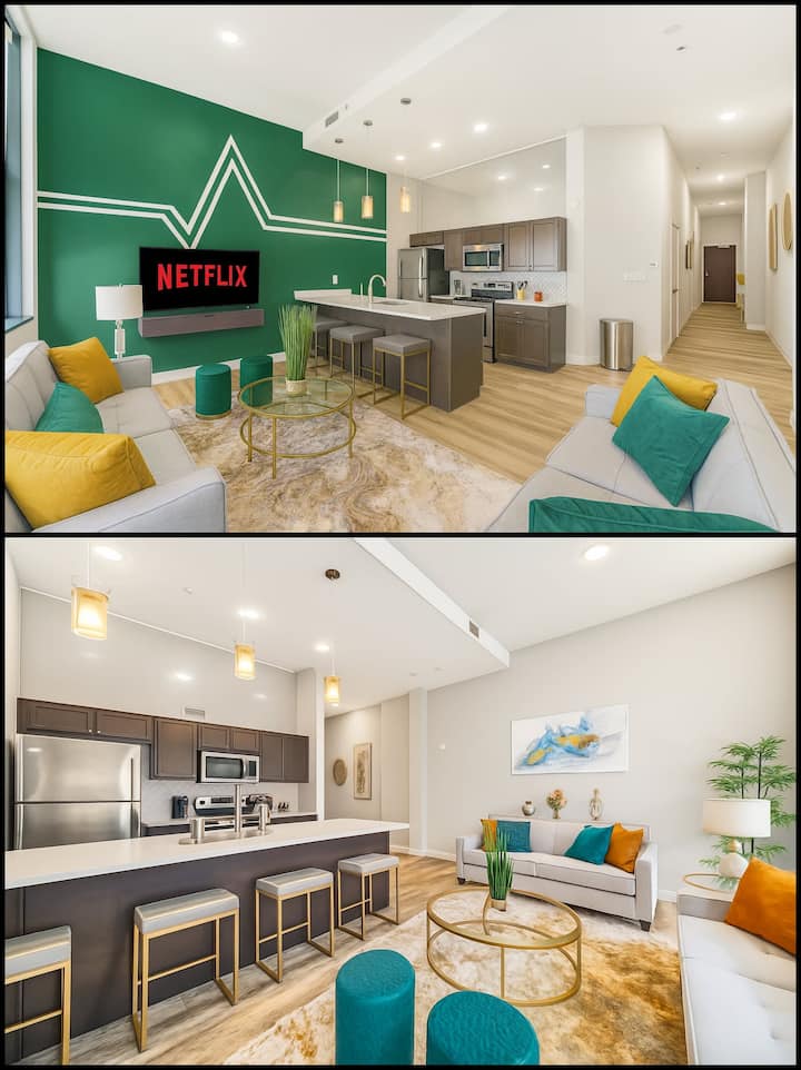 Luxe Flat W/ Heated Pool & Sauna • Gym•heart Of Dt - Cleveland, OH