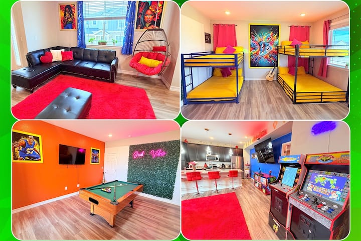 420 5br Ps5 Pooltable Gamearcade Near Golf Course - Brighton, CO