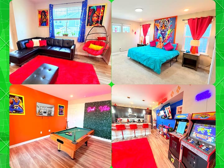 420 5br Ps5 Pooltable Gamearcade Near Golf Course - Brighton, CO