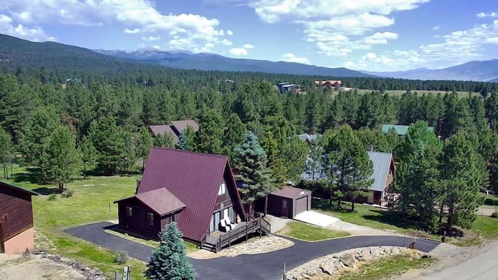 Rustic Mountain Getaway Golf Skiing Hiking - Angel Fire, NM
