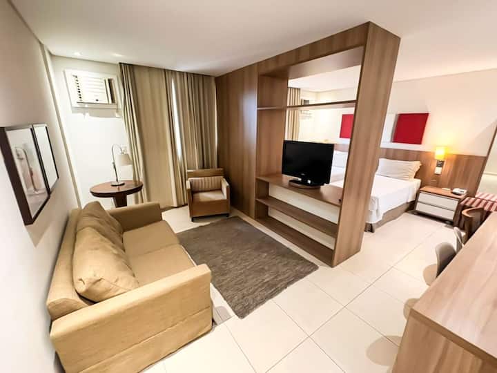 Flat Faria Lima | Excelente Localização | Ap16 - São José do Rio Preto