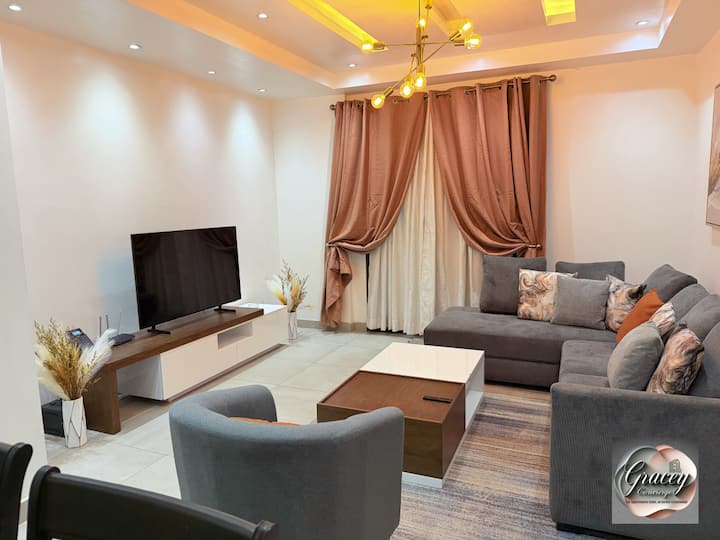 3 Bedroom Stylish New Apartment Gym In Kintambo - Kinshasa