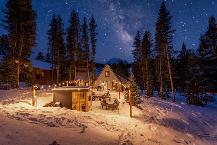 Cabin•sauna+cold Plunge+hot Tub•$0 Cleaning Fee - Breckenridge, CO
