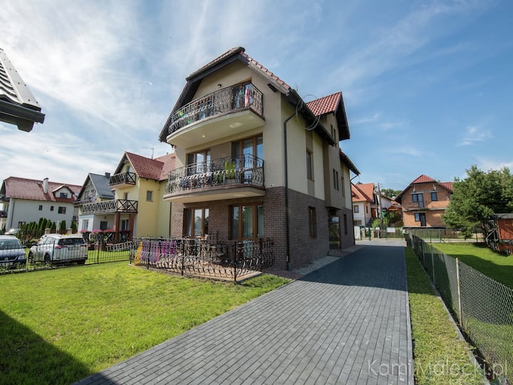 Appartement Avec Balcon Et Jardin Avec Barbecue. - Krynica Morska