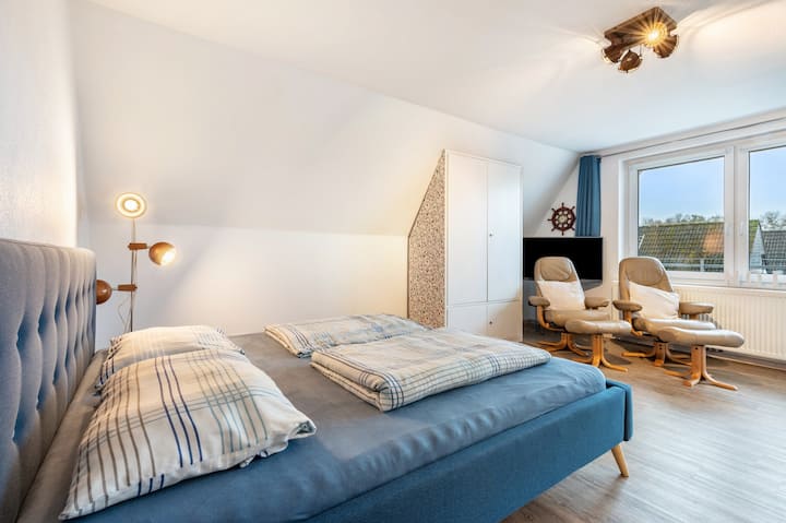 4 Kapitänskajüte, 1-raum-ferienwohn - Duhnen