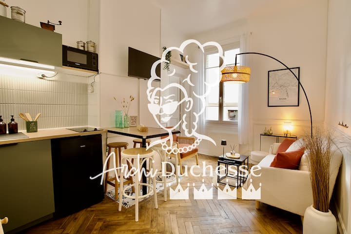 Le 38 F2 De Charme Rénové Proche Vieux-marché - Rouen