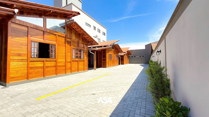 Asa | Chalé Vô Luiz | 2qt | Ar Cond. | Gravatá - Navegantes