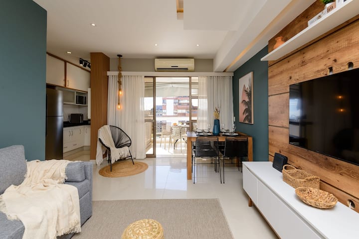 Reformado 2 Quartos Vista Mar E Piscina Cobertura - Rio de Janeiro