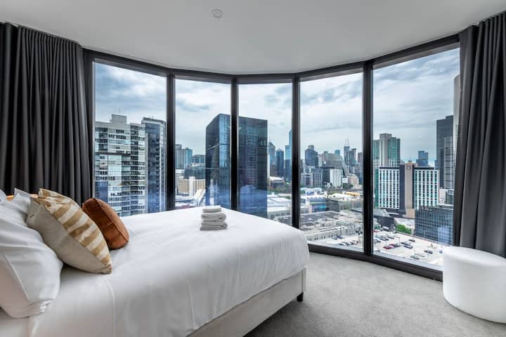 Riverside Skyline Escape In Southbank - Saint Kilda