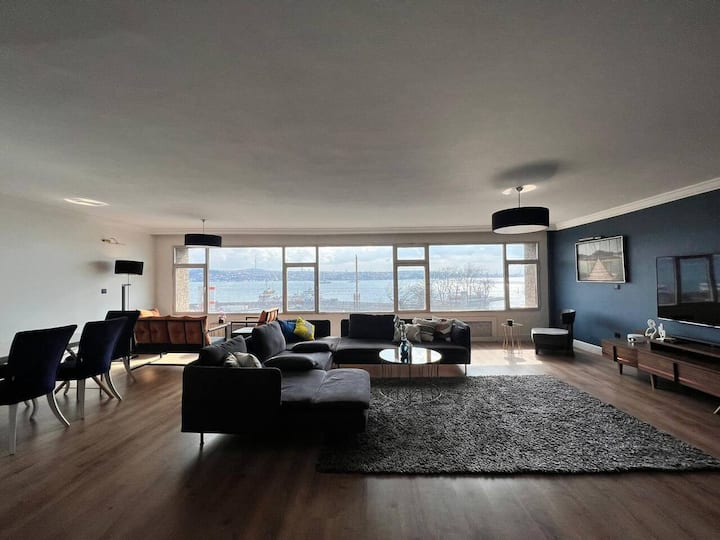 Panoramic Sea View Spacious Apartment 4br, 2ba,5ac - Estambul