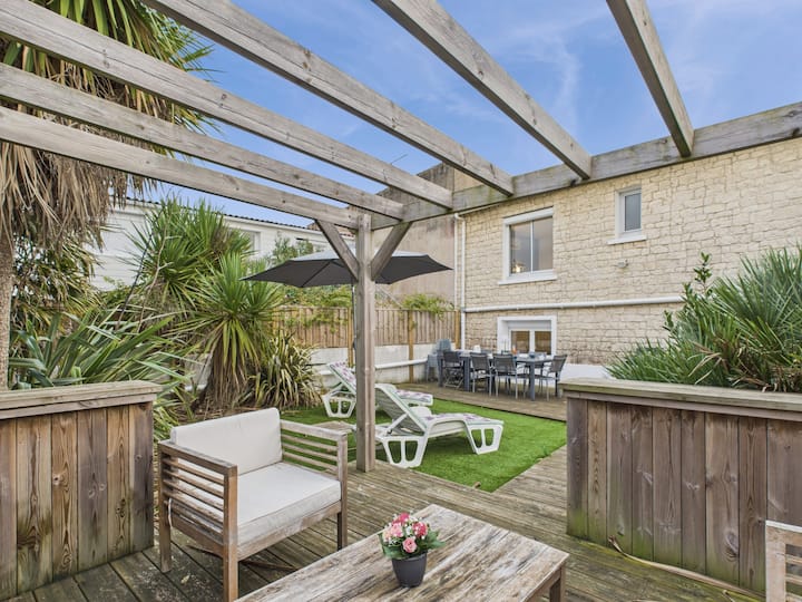 400m De La Mer - Grande Maison Pour 10 Avec Jardin - La Tranche-sur-Mer