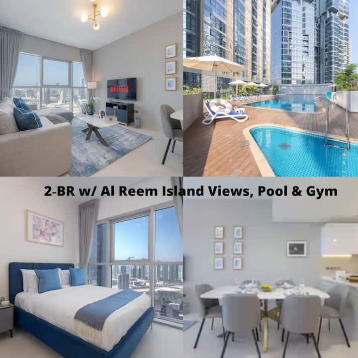 Radiant Blvd 2br | 28th Floor | Infinity Pool - Abu Dhabi