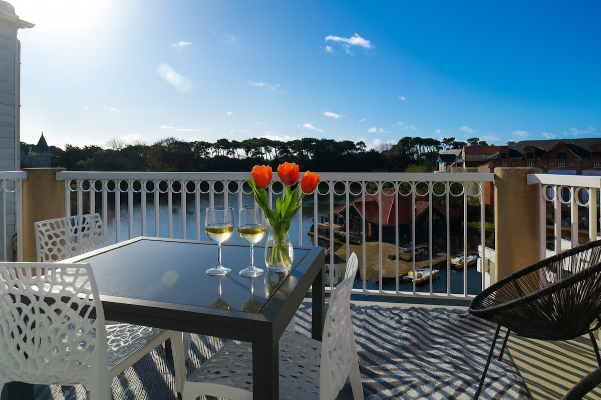 Wohnung mit Blick auf den See Port Bourgenay – 4 Personen - Wohnungen ...