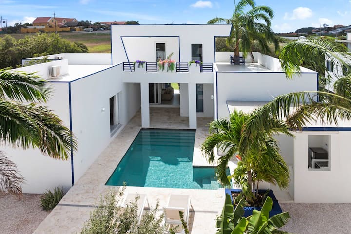 Modern 4br Villa With Pool, Gym & Outdoor Kitchen - Curaçao