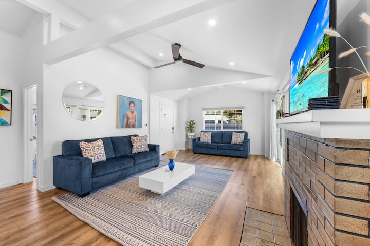 Sunny Surf Shack Backyard-pet Friendly-steps2beach - San Diego, CA