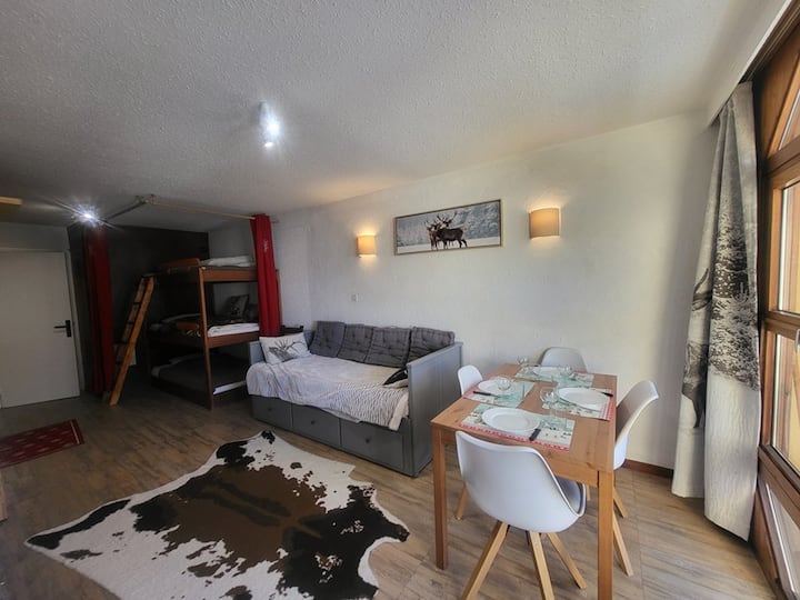 Studio Confortable Au Centre Du Village - Montgenèvre