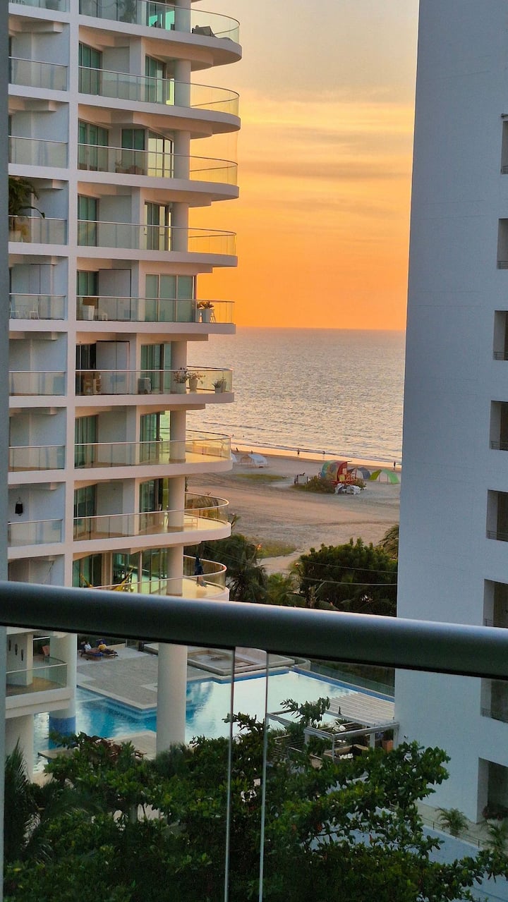 Apartamento De 2 Habitaciones En Morros Con Vista - Cartagena de Indias
