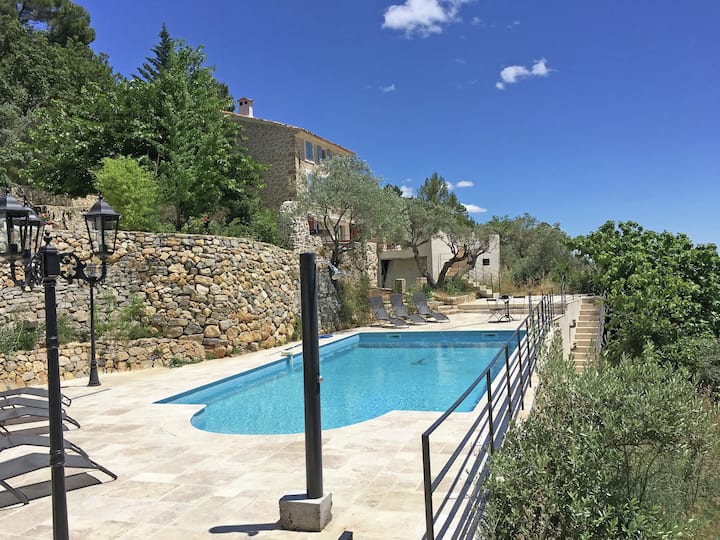 Villa à Ampus Avec Vue Et Piscine - Draguignan