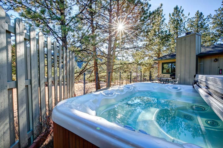 Pineview House- Great Location With A Hot Tub! - 埃斯特斯公園