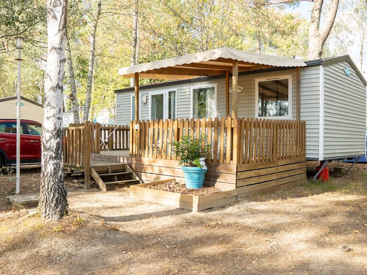 Mobil-home 35m Avec Terrasse Pour 5 Personnes - Coutras
