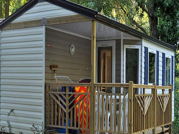 Mobil-home Avec Terrasse à Axat - Axat