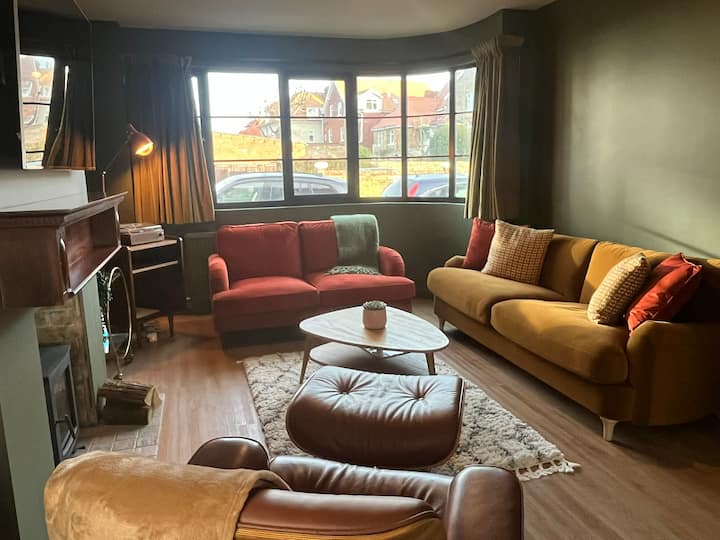 Chic Seaside Escape - Steps To Viking Bay & Town - Broadstairs