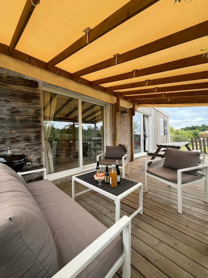 Zecamping 3* Bungalow 36m² Piscine - Bracieux